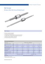 Miniature Linear Motion Components and Systems - Thomson Industries ...