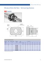 Miniature Metric Ball Screws - Thomson Industries, Inc. - PDF Catalogs ...