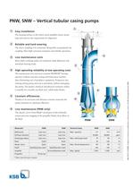 PNW, SNW - Vertical tubular casing pumps - KSB - PDF Catalogs ...