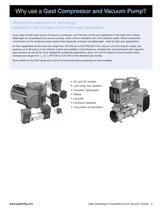 Diaphragm Compressors and Vacuum Pumps - GAST - PDF Catalogs ...
