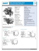 Rotary Vane Compressors & Vacuum Pumps - GAST - PDF Catalogs ...
