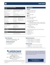 CAL200, Precision Acoustic Calibrator - Larson Davis - PDF Catalogs ...