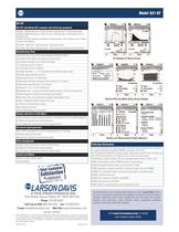 Model 831, Reverberation Time Software - Larson Davis - PDF Catalogs ...