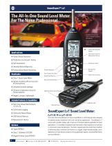SoundExpert ® LxT Sound Level Meter - Larson Davis - PDF Catalogs ...