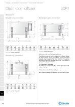 Cleanroom diffusers - LINDAB - PDF Catalogs | Technical Documentation ...