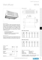 Wall diffusers - LINDAB - PDF Catalogs | Technical Documentation | Brochure