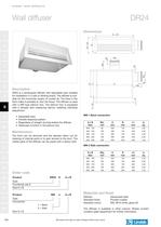 Wall diffusers - LINDAB - PDF Catalogs | Technical Documentation | Brochure