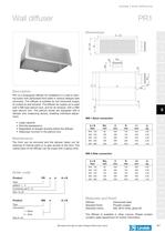 Wall diffusers - LINDAB - PDF Catalogs | Technical Documentation | Brochure