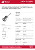 MTN/2200C - Monitran - PDF Catalogs | Technical Documentation | Brochure