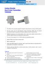 Duct mount CO2 transmitter with split sensor - Tongdy Control ...