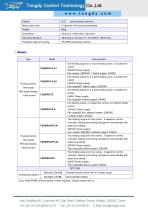 F2000PS-F3 series of floating control FCU thermostat | Tongdy® - Tongdy ...