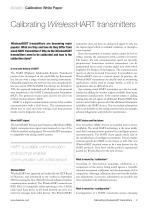 White paper - Calibrating Wireless HART transmitters - Beamex - PDF ...