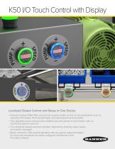 K50 Touch with Display - BANNER ENGINEERING CORP. - PDF Catalogs ...