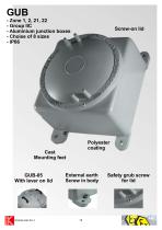 JBOX GUB Exd IIC - KROMA MEC SRL - PDF Catalogs | Technical ...