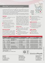 Coating thickness gauge MikroTest 5 + 6 - ElektroPhysik Dr ...