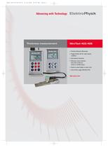 Thickness measurement MiniTest 403/405 - ElektroPhysik Dr. Steingroever ...