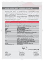 Thickness measurement MiniTest 403/405 - ElektroPhysik Dr. Steingroever ...