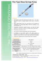 SAP Series - TAKASAGO FLUIDIC SYSTEMS - PDF Catalogs | Technical Documentation | Brochure