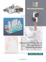 Hydraulic Cartridge Valves, Manifold Systems, Electronic Controls ...