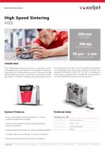 High Speed Sintering - voxeljet - PDF Catalogs | Technical ...