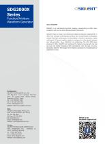 SDG2000X_DataSheet+Waveform Generator+Siglent - Siglent Technologies Co ...
