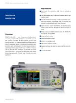 Siglent SDG1000X Waveform Generators Datasheet - Siglent Technologies Co., Ltd - PDF Catalogs ...