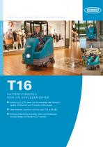T16_2019 - Tennant - PDF Catalogs | Technical Documentation | Brochure