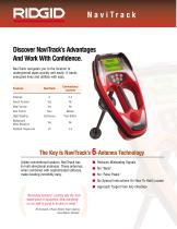 NaviTrack - Ridge Tool - PDF Catalogs | Technical Documentation | Brochure