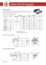 DC brush motors - Smart Motor Devices - PDF Catalogs | Technical ...