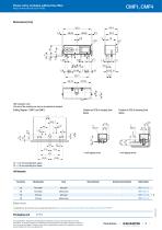 CMF1, CMF4 - SCHURTER - PDF Catalogs | Technical Documentation | Brochure