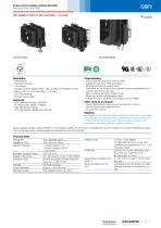GSF1 - SCHURTER - PDF Catalogs | Technical Documentation | Brochure