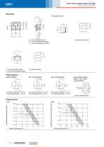 GSF1 - SCHURTER - PDF Catalogs | Technical Documentation | Brochure