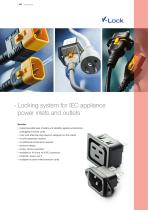 SCHURTER Cord-retention safeguard for IEC appliance couplers - SCHURTER ...