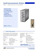 SIM954300 MHz Inverting Amplifier - Stanford Research Systems - PDF Catalogs | Technical ...
