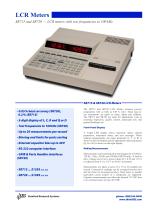 SR715/720 - Stanford Research Systems - PDF Catalogs | Technical ...