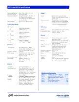 SR715/720 - Stanford Research Systems - PDF Catalogs | Technical ...