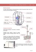 New pendulum impact tester (150J~450J) - Shenzhen WANCE Testing Machine ...