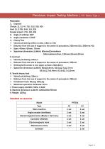 New Type Plastic Pendulum Impact Testing Machine - Shenzhen WANCE ...