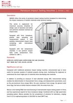 Pendulum impact tester 300J~750J - Shenzhen WANCE Testing Machine Co ...