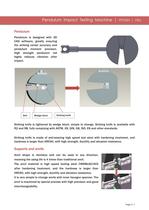 Pendulum impact tester 300J~750J - Shenzhen WANCE Testing Machine Co ...