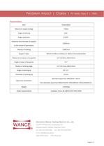 Pendulum impact tester 7500J DT test - Shenzhen WANCE Testing Machine ...