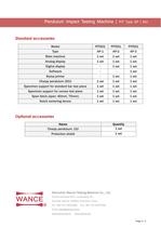 Pendulum impact tester for plastic pipe - Shenzhen WANCE Testing ...