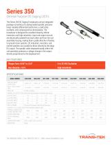 Series 350 Specs Gaging (LVDT) Transducers - TRANS-TEK - PDF Catalogs ...