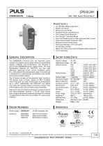 CPS10.241 - PULS GmbH - PDF Catalogs | Technical Documentation | Brochure