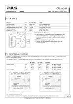 CPS10.241 - PULS GmbH - PDF Catalogs | Technical Documentation | Brochure