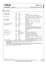CPS20.121 - PULS GmbH - PDF Catalogs | Technical Documentation | Brochure