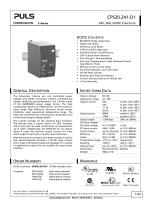 CPS20.241-D1 - PULS GmbH - PDF Catalogs | Technical Documentation | Brochure