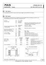 CPS20.241-D1 - PULS GmbH - PDF Catalogs | Technical Documentation | Brochure
