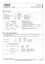 CT5.241 - PULS GmbH - PDF Catalogs | Technical Documentation | Brochure
