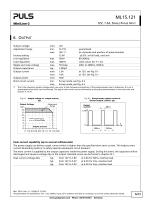 ML15.121 - PULS GmbH - PDF Catalogs | Technical Documentation | Brochure